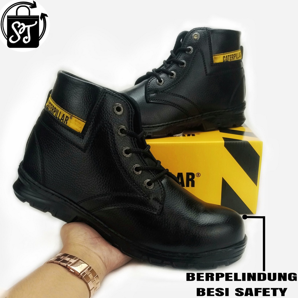 Jual SEPATU SAFETY Pria Ujung Besi Sepatu Kerja Proyek Sepatu kerja ...