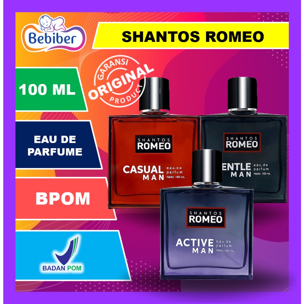 Shantos Romeo Parfum - Perumperindo.co.id