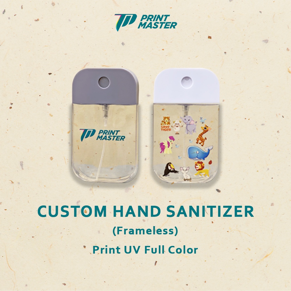 Jual Custom Spray Hand Sanitizer Print UV Pocket Spray Frameless 50 ML ...