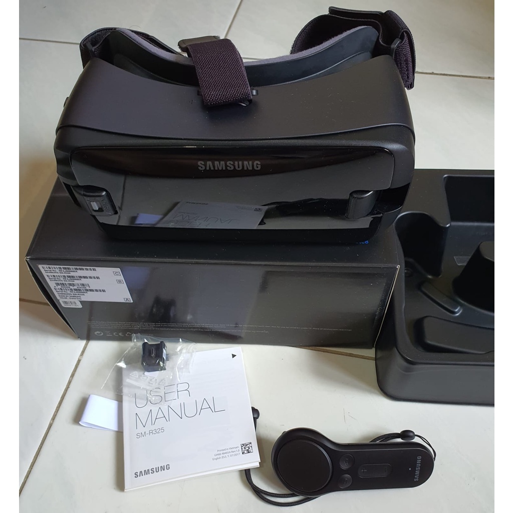 Jual SAMSUNG GEAR VR With Controller By Oculus Original SM-R325 Virtual ...