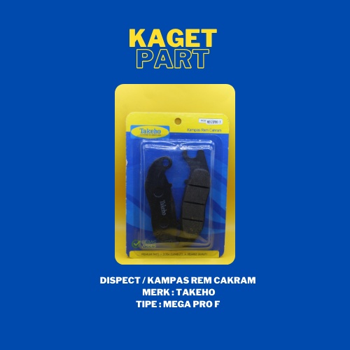 Jual DISPAD / DISPECT / KAMPAS REM CAKRAM MERK TAKEHO TIPE MEGA PRO F ...
