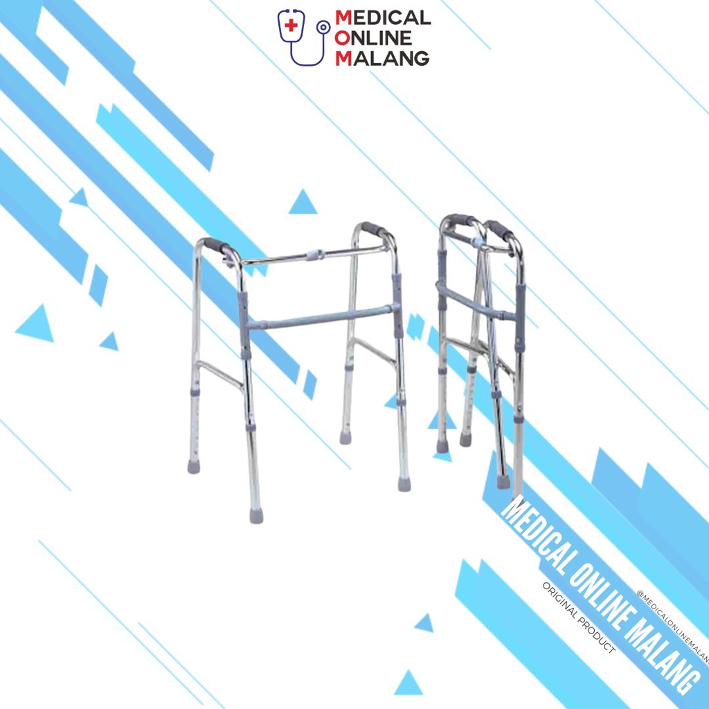 Jual WALKER LANSIA / ALAT BANTU JALAN LANSIA 4 KAKI | Shopee Indonesia