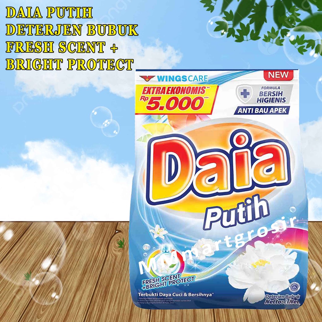 Jual Daia / Daia putih / Ditergen bubuk/ 245g | Shopee Indonesia