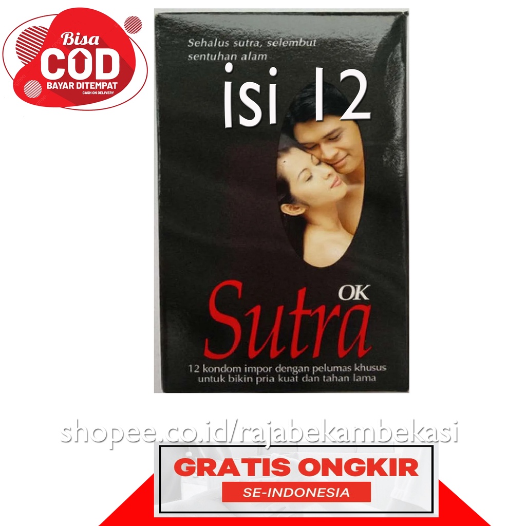 Jual Kondom Sutra Hitam Ok isi 12 / Kondom Sutra Hitam Plus Pelumas isi ...