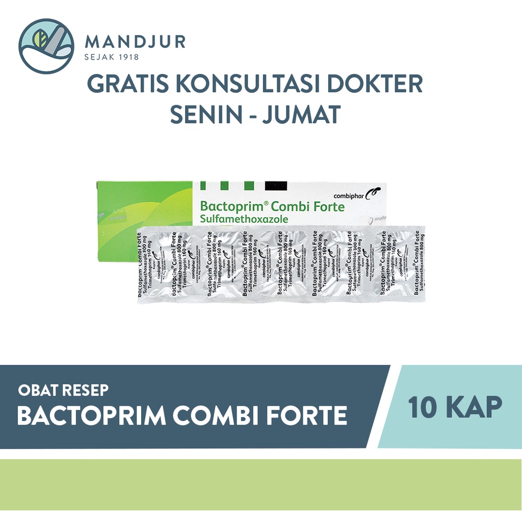 Jual Bactoprim Combi Forte 10 Kaplet | Shopee Indonesia