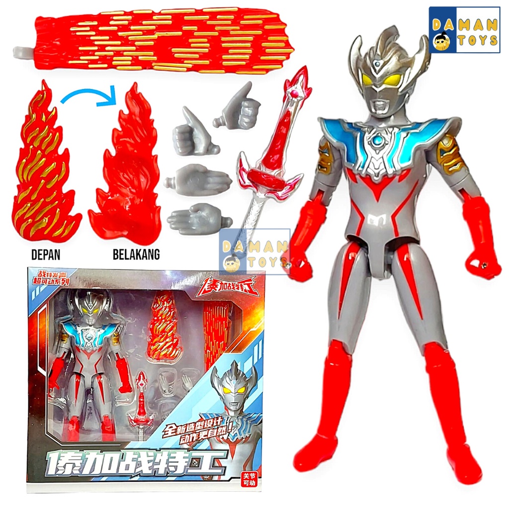 Jual Ultraman Trigger Multi SHF Ultra Action Figure Ultraman Z Delta ...