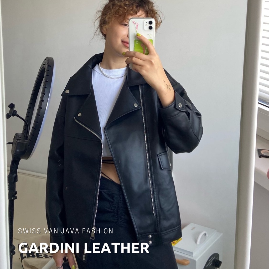 Jual JAKET KULIT SEMI PRIA ORIGINAL 100% JUMBO ASLI KULIT DOMBA GARUT ...
