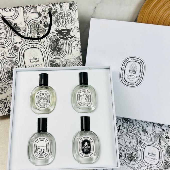 Jual Diptyque Gift Set Edt 4 X 30Ml Limited Edition Full Set | Shopee ...