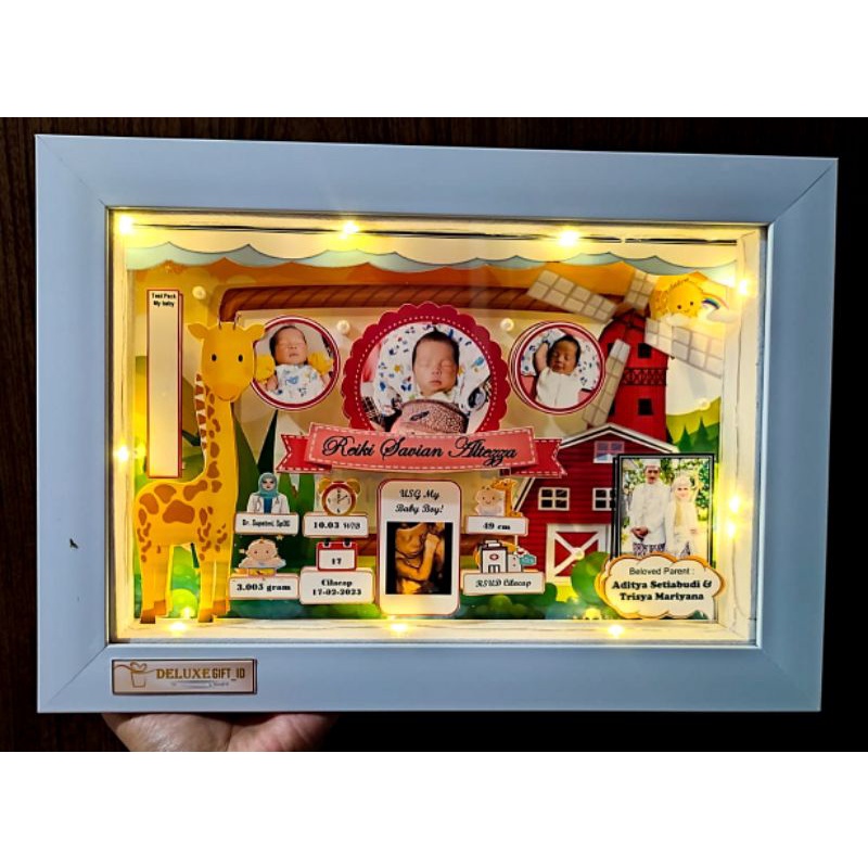 Jual BIODATA BAYI & ANAK 3D atau 2D UKURAN 35 x 25 Cm [Desain PART 2 ...