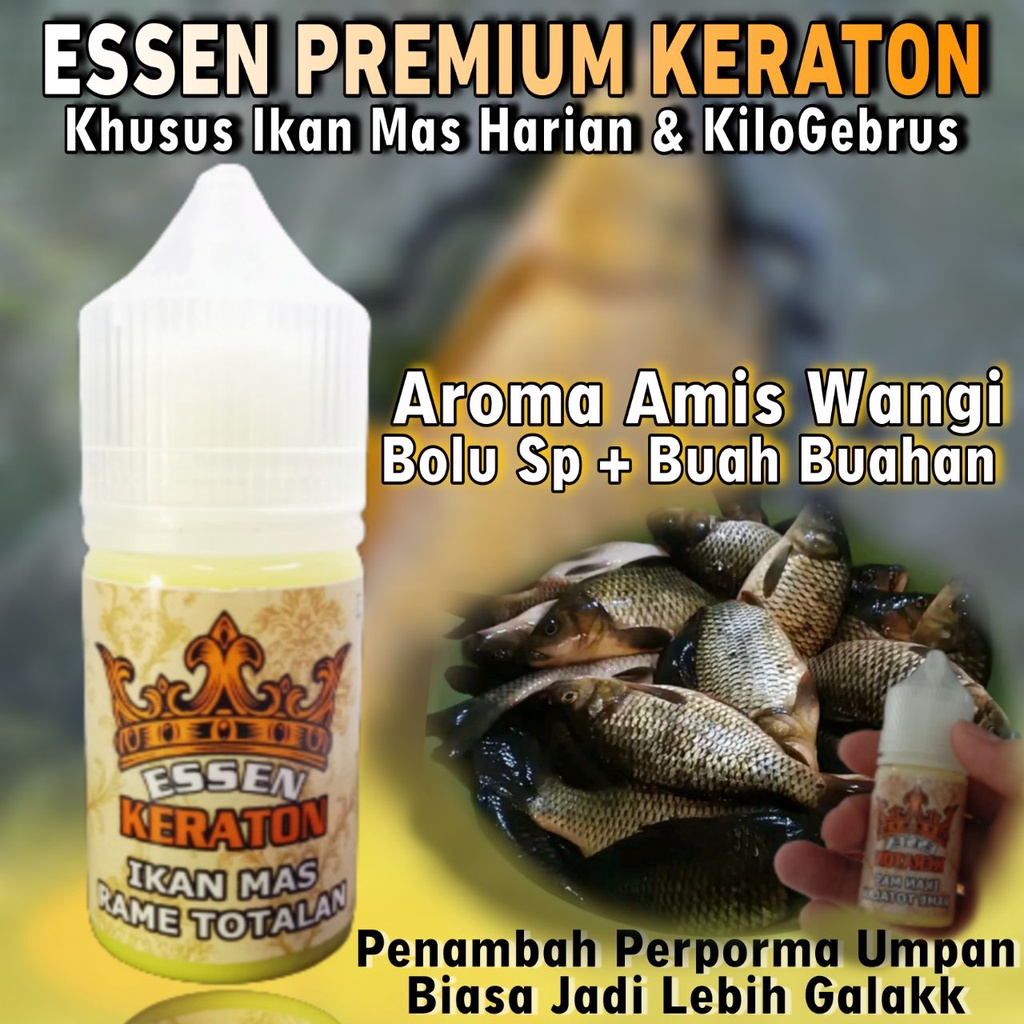 Jual Essen ikan mas harian Rame kilogebrus Essen lomba Essen gacor 30 ...