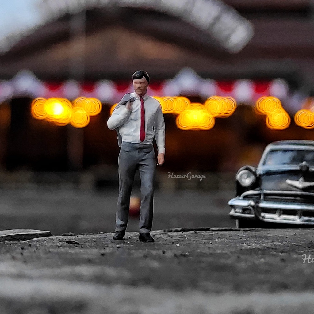 Jual Miniatur Diorama Diecast Kota Mini Action Figure1/64 Business Man ...