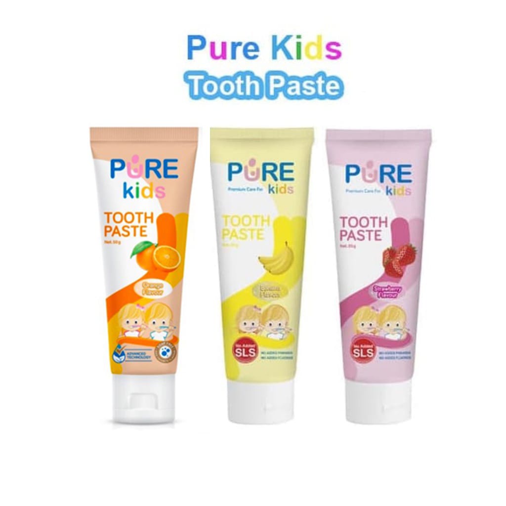 Jual PURE Kids ToothPaste 50 GR / Pasta Gigi Anak / Tooth Paste Odol ...