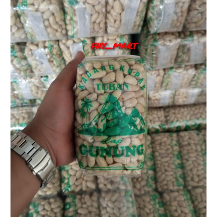 Jual Kacang Kupas Tuban Cap Gunung -+ 350gr / Kacang Kupas Tuban ...