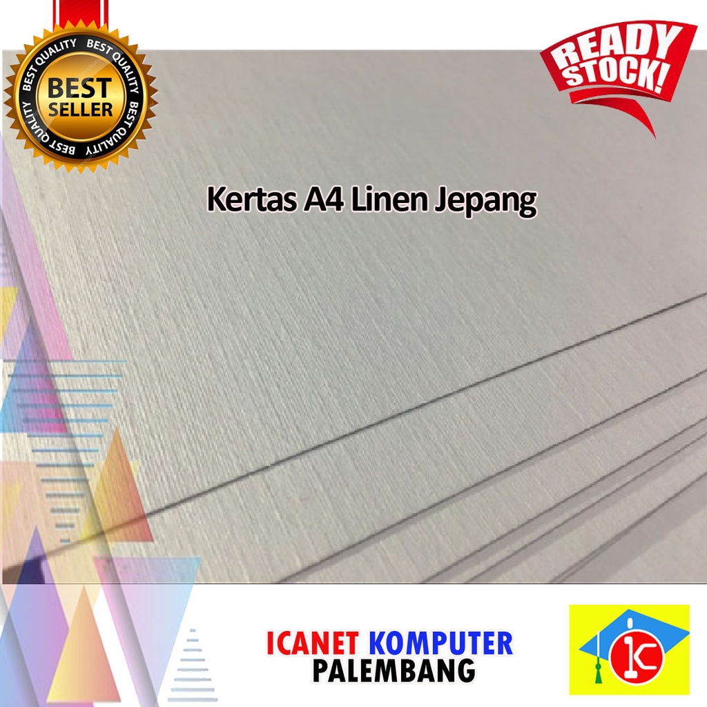 Jual Kertas Linen Jepang 230 gsm Isi 100/pack - untuk Undangan ...