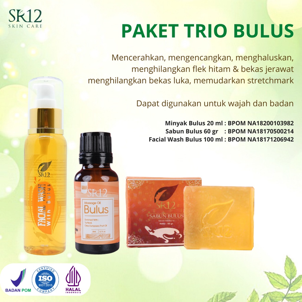 Jual MINYAK BULUS ORIGINAL BPOM / TIDAK BAU AMIS WANGI MELATI / MASSAGE ...