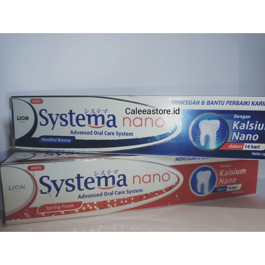 Jual Systema Nano Pasta Gigi 75 gram | Shopee Indonesia