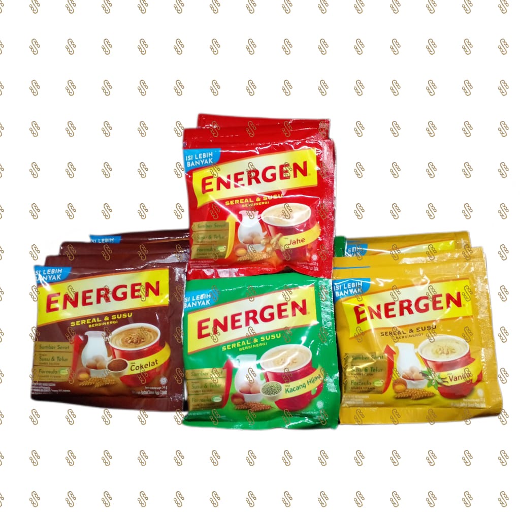 Jual Energen Kemasan Baru 32gr - Renceng Isi 10 Sachet | Shopee Indonesia