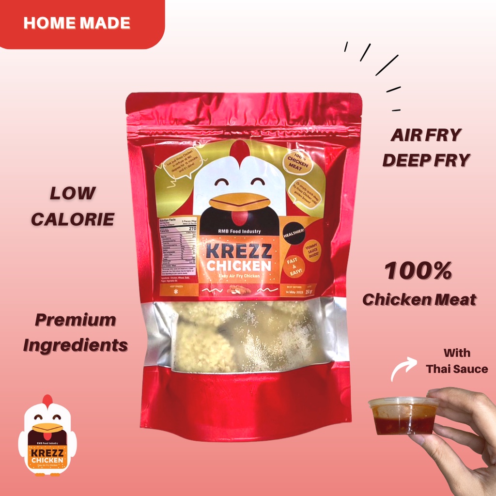 Jual KREZZ CHICKEN THAI SAUCE || Chicken Nugget Premium dengan Saus ...