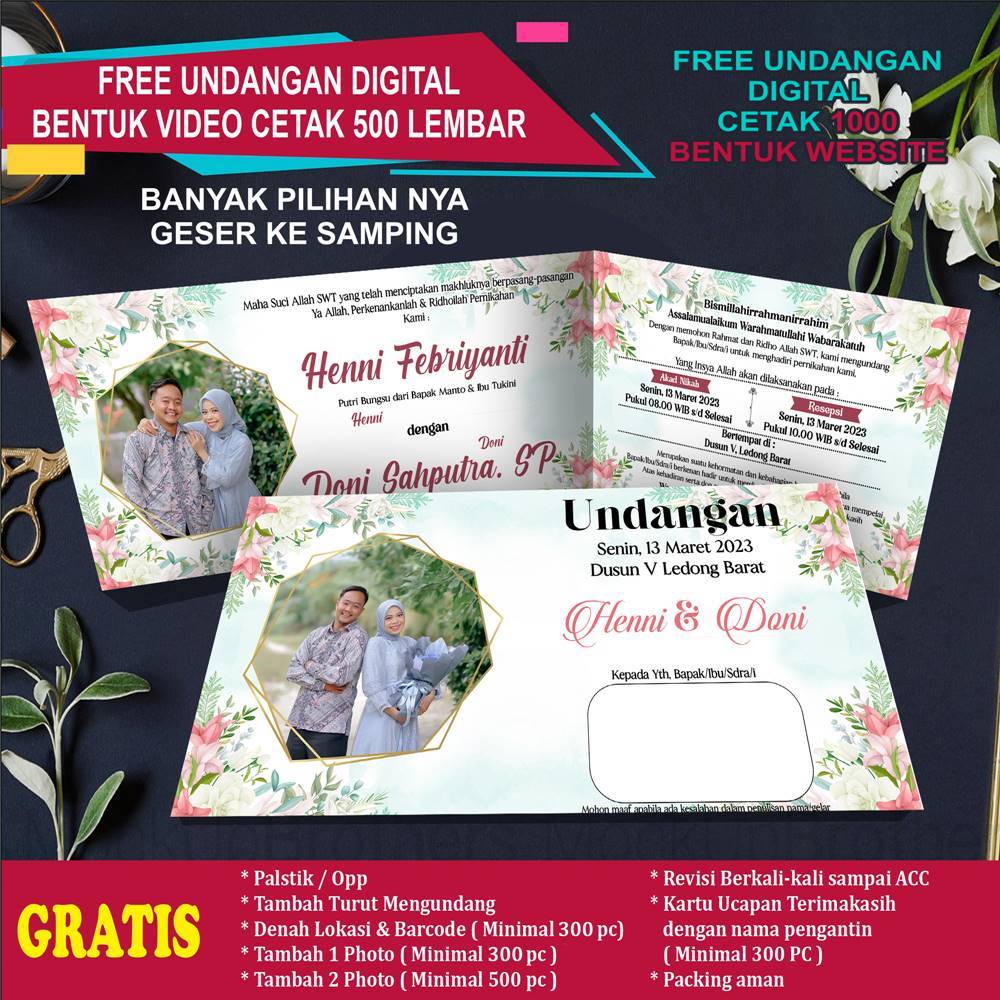 Jual Undangan khitanan, sunatan, tasyakuran khitan bisa juga untuk ...