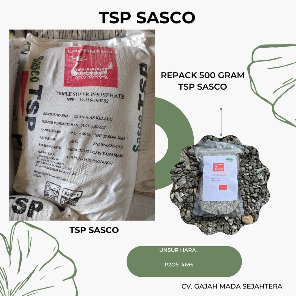 Jual Pupuk TSP SASCO REPACK 500G | Shopee Indonesia