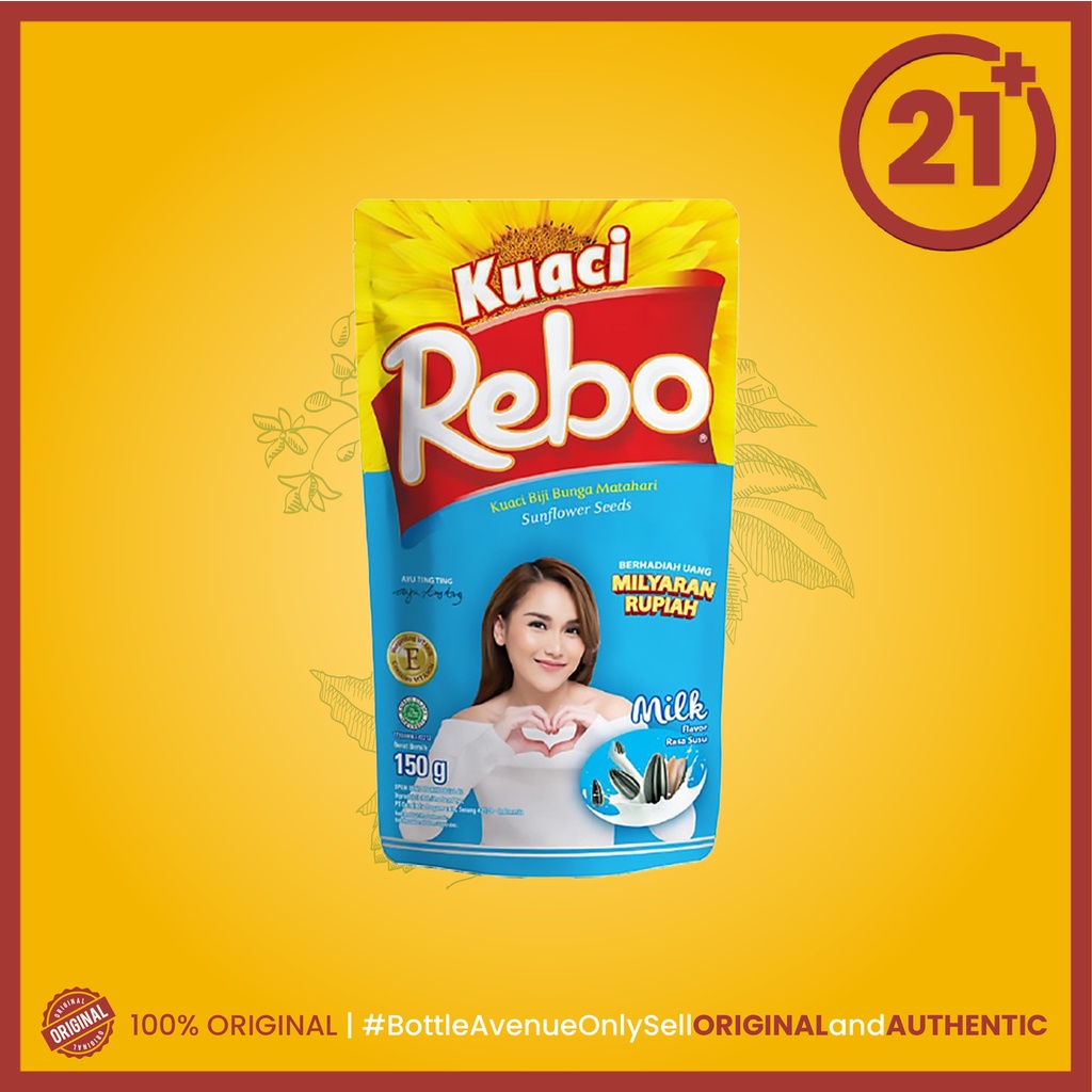 Jual Kuaci Rebo Bunga Matahari Milk 150gr Cemilan Snack Kuaci