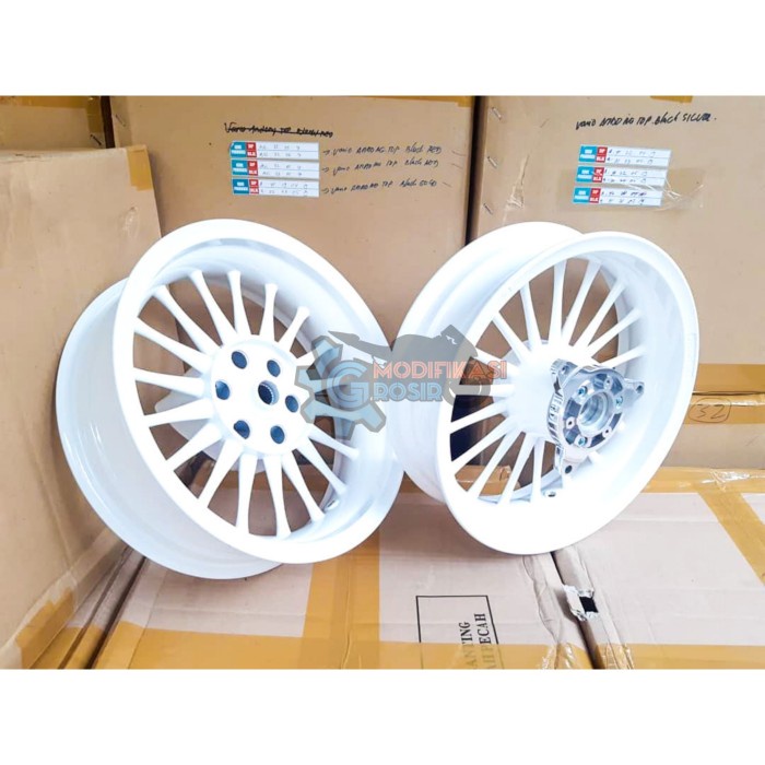 Jual Velg Racing Tapak Lebar Power New Nmax 155 2020 Classic P18 Putih ...