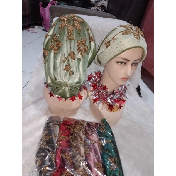 Jual Ciput bludru gantung payet dijahit | Shopee Indonesia