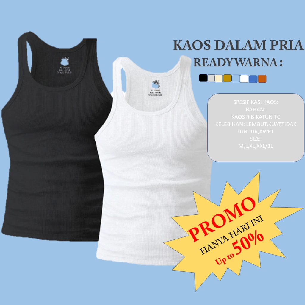 Jual Singlet Pria Kaos dalam Pria | Hitam | Putih | Cowok Laki Dewasa ... Jual Singlet Pria Kaos dalam Pria | Hitam | Putih | Cowok Laki Dewasa ...
