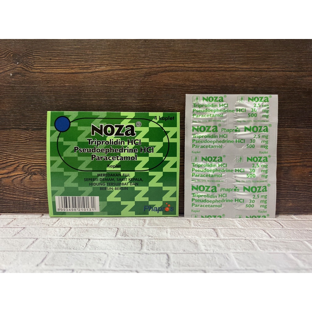 Jual Noza 4 Tablet / Obat Flu | Shopee Indonesia