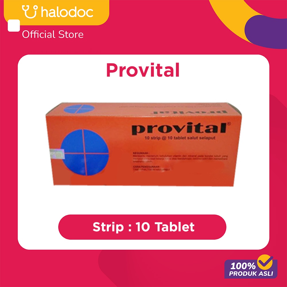 Jual Provital 10 Tablet | Shopee Indonesia