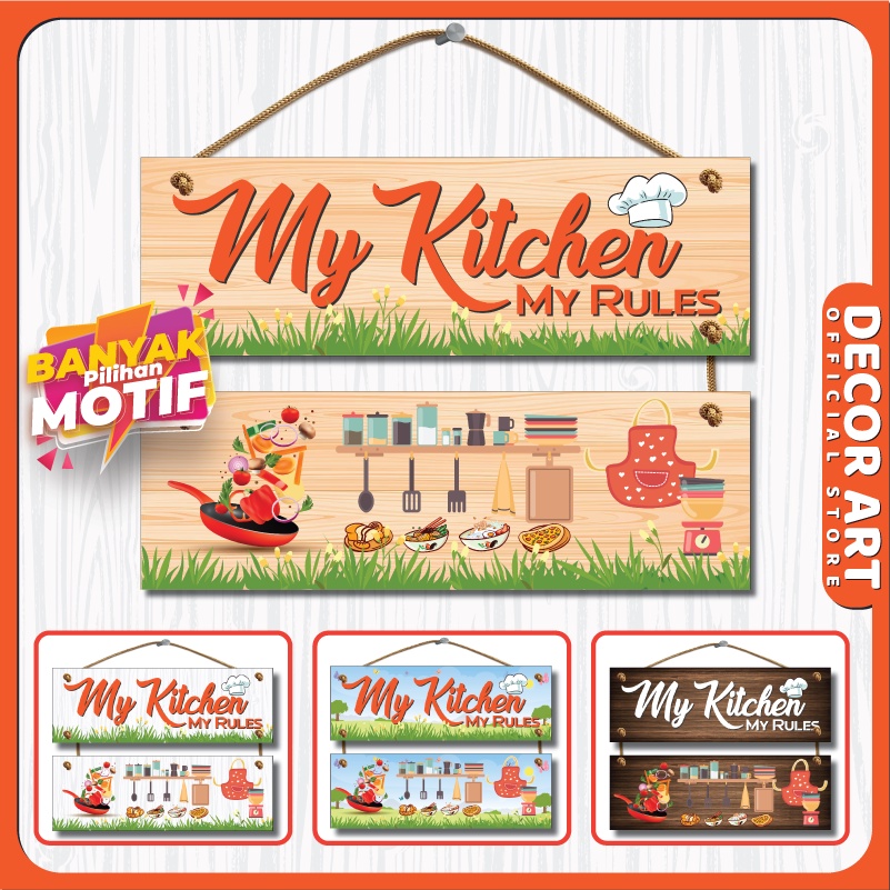 Jual DecorArt 30x20 Cm - 2 Susun Hiasan Pajangan Dinding Rumah Model ...