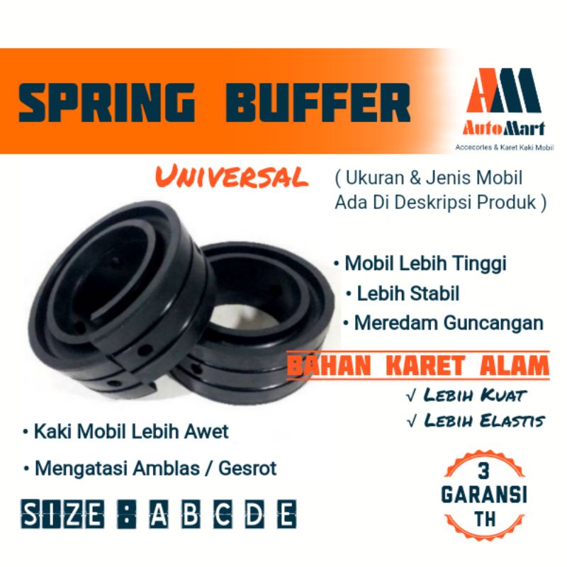 Jual 2pcs Damper / Spring Buffer Stabilizer No 3 type C | Shopee Indonesia