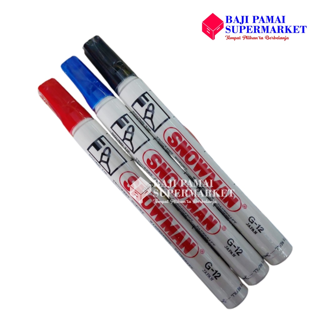 Jual Spidol Snowman Permanent | Shopee Indonesia
