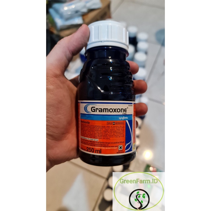 Jual HERBISIDA GRAMOXONE 276SL RACUN PEMBASMI RUMPUT & GULMA 250 ML ...