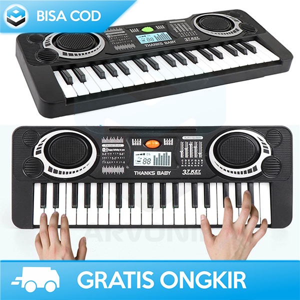 Jual PIANO ANAK 37 KEYS MAINAN EDUKASI ALAT MUSIK PIANO PORTABLE 3xAA 1 ...