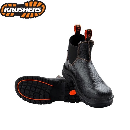Jual Sepatu Safety Shoes Krushers Nevada Black Original Sepatu Safety ...
