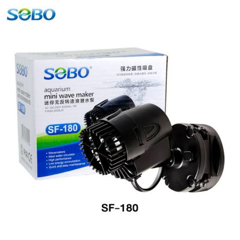 Jual SOBO SF 180 MAGNET SUPER MINI WAVE MAKER 3000 L/H AQUARIUM ...