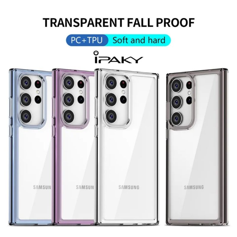 Jual iPaky Case Samsung Galaxy S23 Ultra Plus 5G Clear Hybrid Crystal ...