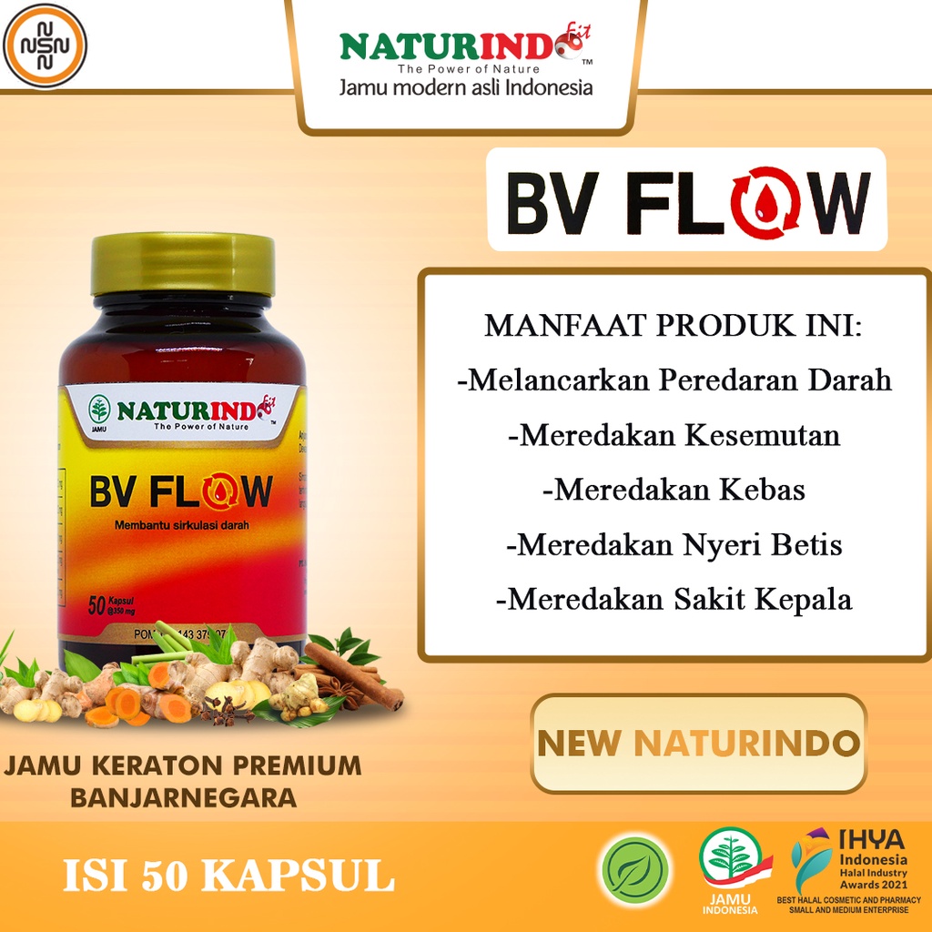 Jual BV FLOW Jamu Herbal atasi Penyumbatan Pembuluh Darah Pelancar ...