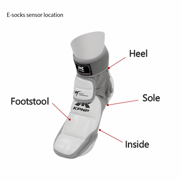 Jual E FOOT KPNP SENSOR TAEKWONDO / E SOCKS / ELECTRONIC SOCKS ORIGINAL ...