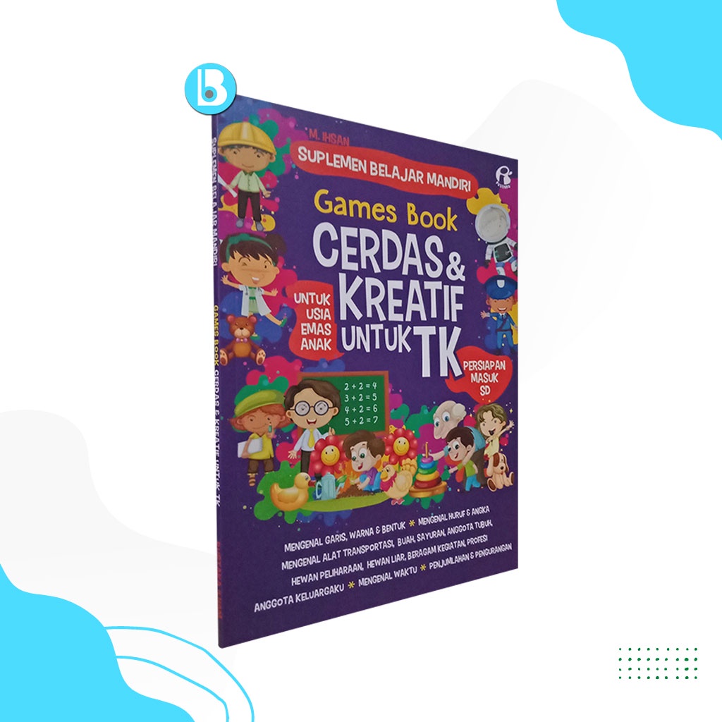 Jual BUKU ANAK TK PAUD GAMES BOOK CERDAS & KREATIF UNTUK TK | Shopee ...