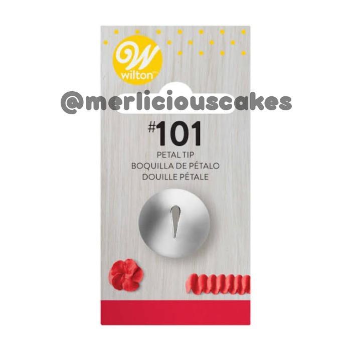 Jual Wilton Petal Tip Spuit No 101 Piping Tip Original | Shopee Indonesia