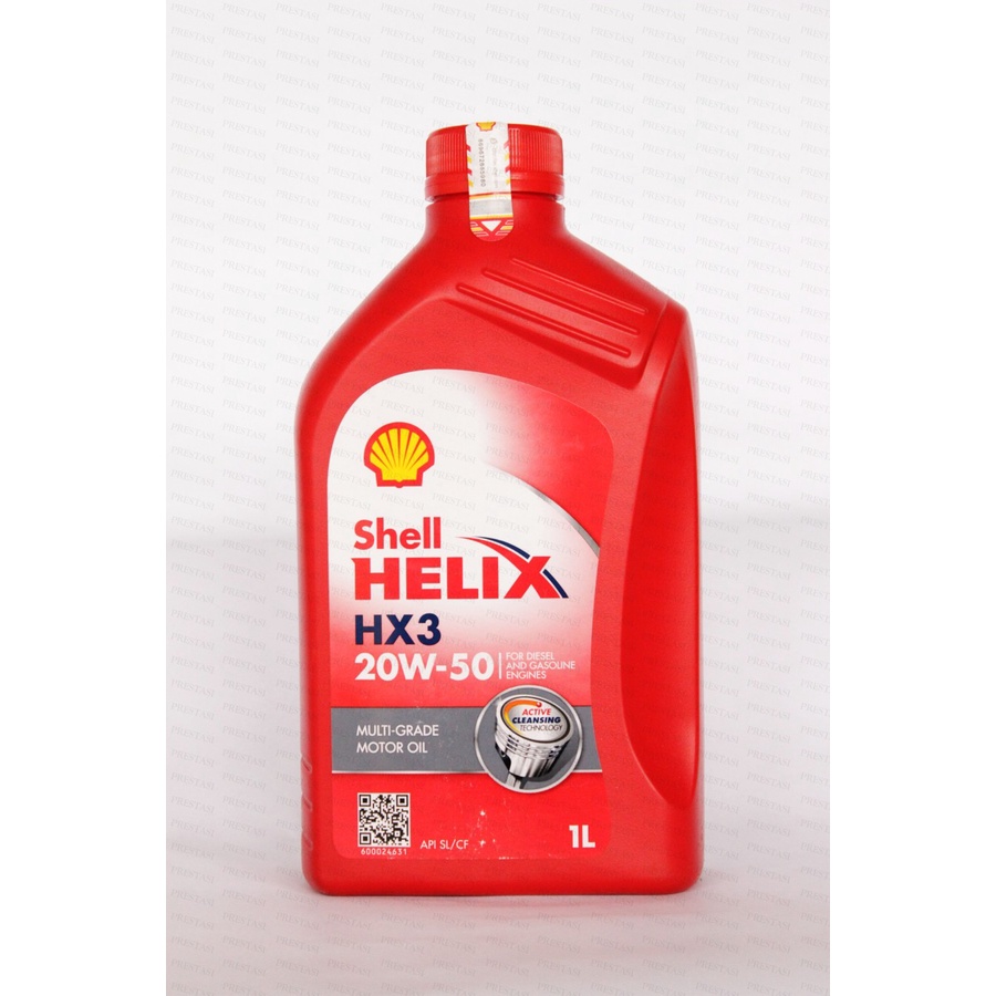 Jual Shell Helix HX3 20W-50 ( 1 Botol / 1 Liter ) | Shopee Indonesia