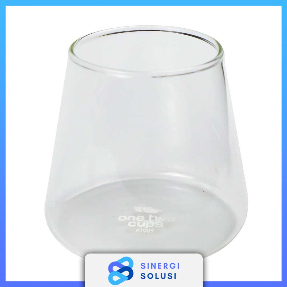 Jual One Two Cups Gelas Unik Kopi Teh Borosilicate Glass 300ml - KT009 | Shopee Indonesia