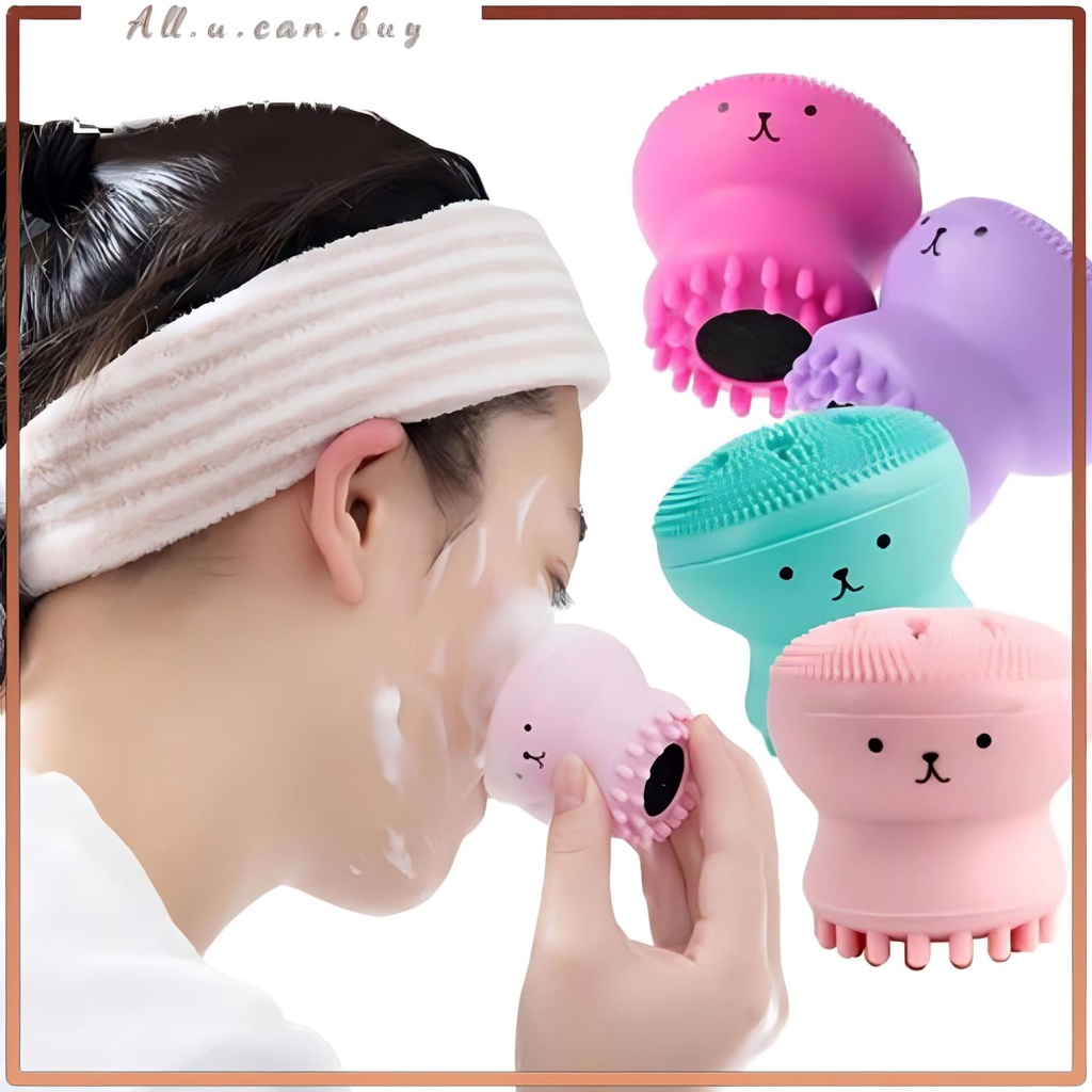 Jual Gurita Spons Facial Pembersih Wajah UU210 | Shopee Indonesia