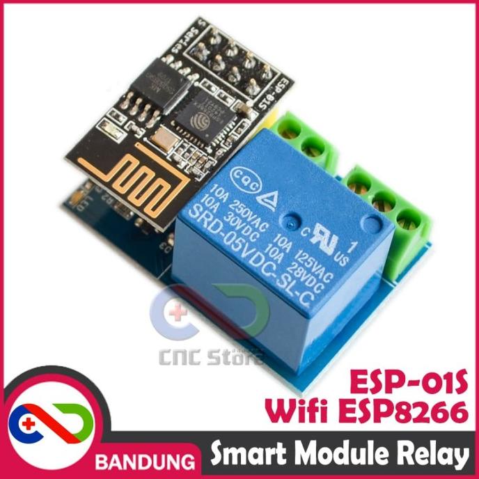 Jual SMART MODULE RELAY WIFI ESP8266 ESP-01S WIFI RELAY MODULE 5V IOT cncst00 Buru Order ...