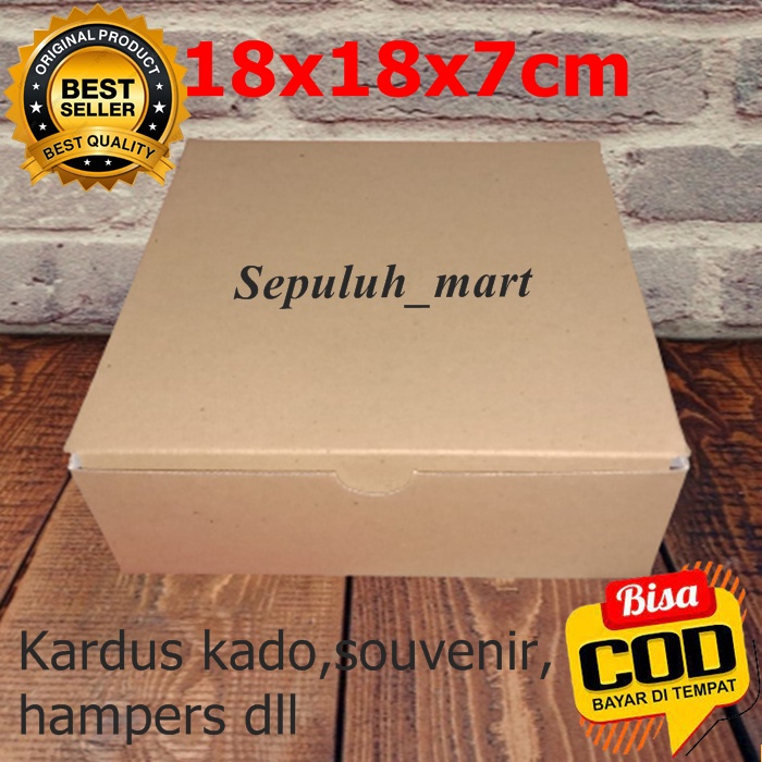 Jual Kardus kotak nasi/tempat makanan/murah/hajatan/box kotak makanan ...