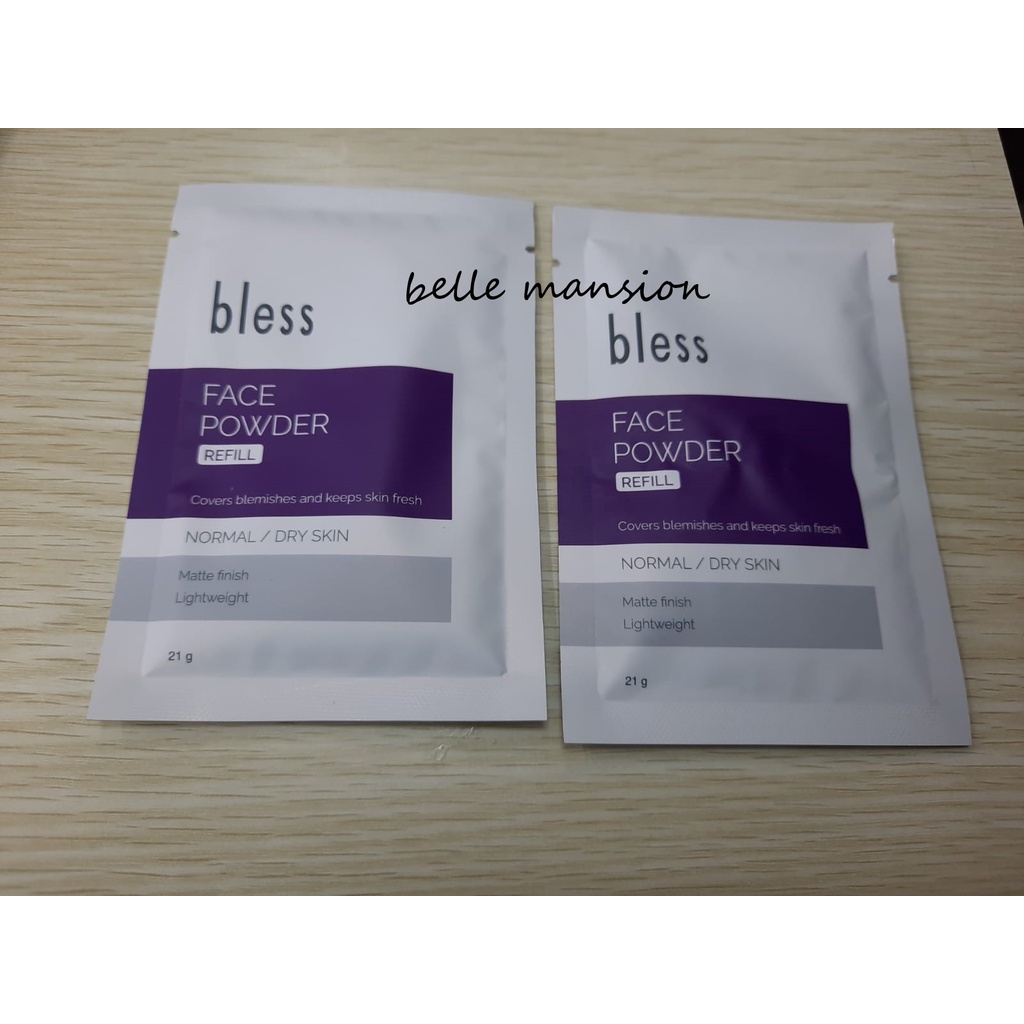 Jual Bless Face Powder Refill 25gr (Natural) | Shopee Indonesia
