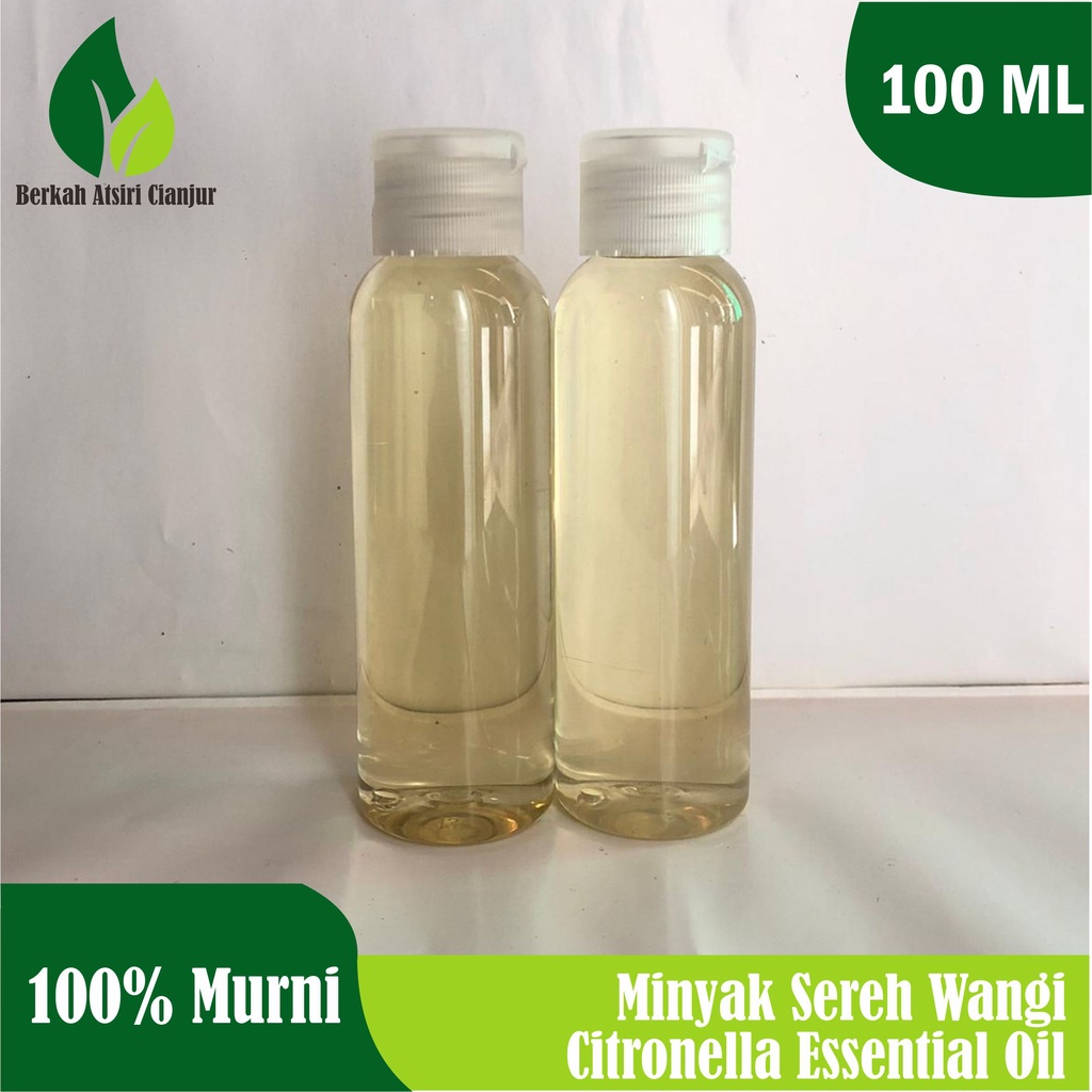 Jual 100ml minyak atsiri sereh wangi asli murni 100% citronella pure essential oil 100% ...