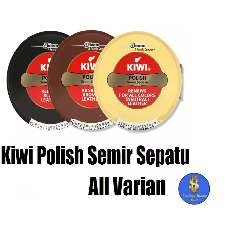 Jual Semir Sepatu Kiwi 17.5ml/45ml All Variant-Kiwi Polish Semir Sepatu ...